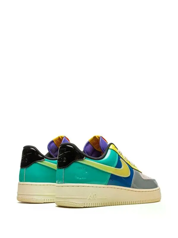 Nike X Undefeated Air Force 1 Low Multi Patent Sneakers - Grey