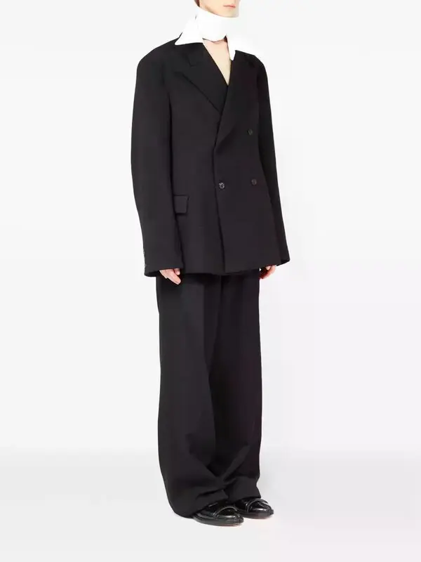 MAISON MARGIELA Double-breasted Wool Blazer