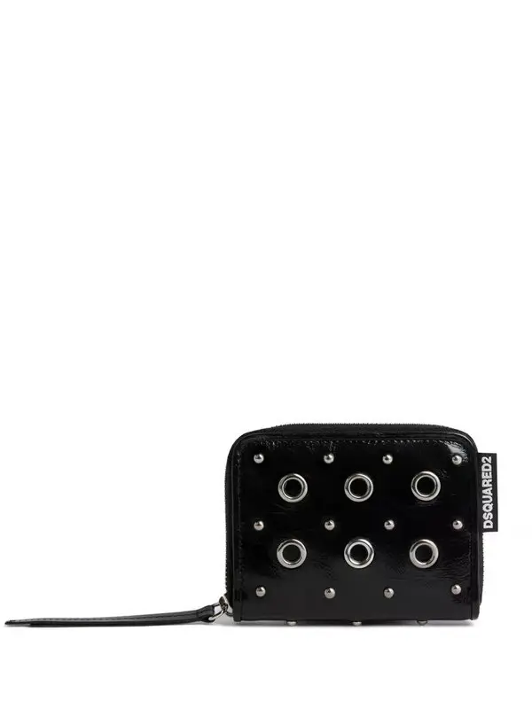 Dsquared2 Eyelet-detail Leather Wallet