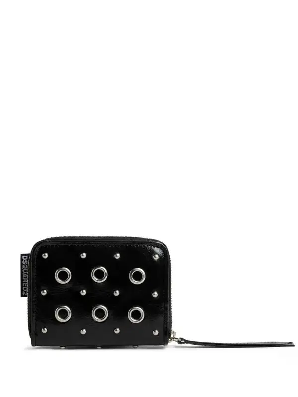 Dsquared2 Eyelet-detail Leather Wallet