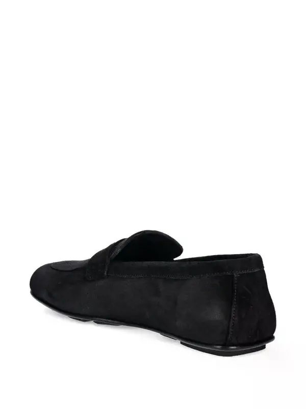 GIUSEPPE ZANOTTI Cristophe Suede Loafers - Black