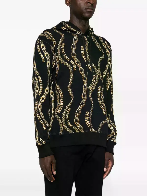 Versace Chain Couture Hoodie