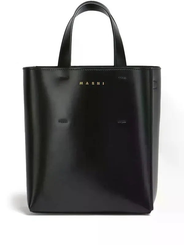 Marni Mini Museo Tote Bag - Black
