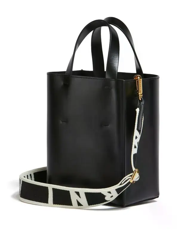 Marni Mini Museo Tote Bag - Black