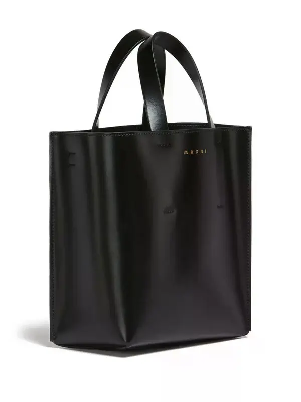 Marni Mini Museo Tote Bag - Black