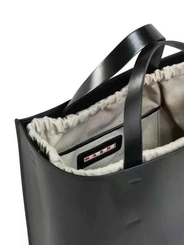 Marni Mini Museo Tote Bag - Black