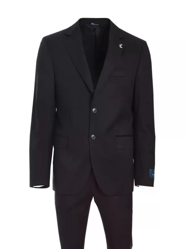 TOMBOLINI Single-breasted Suit - Black