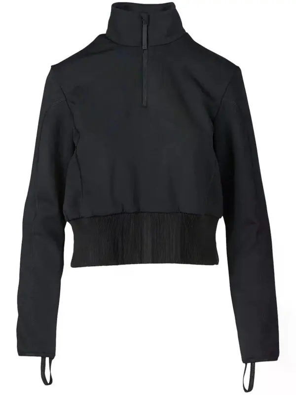 Aztech Mountain Half-zip Sweatshirt - Black