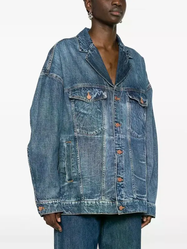 3x1 Notched-lapels Denim Jacket
