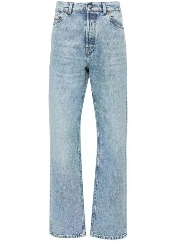 Our Legacy First Cut Mid-rise Straight-leg Jeans