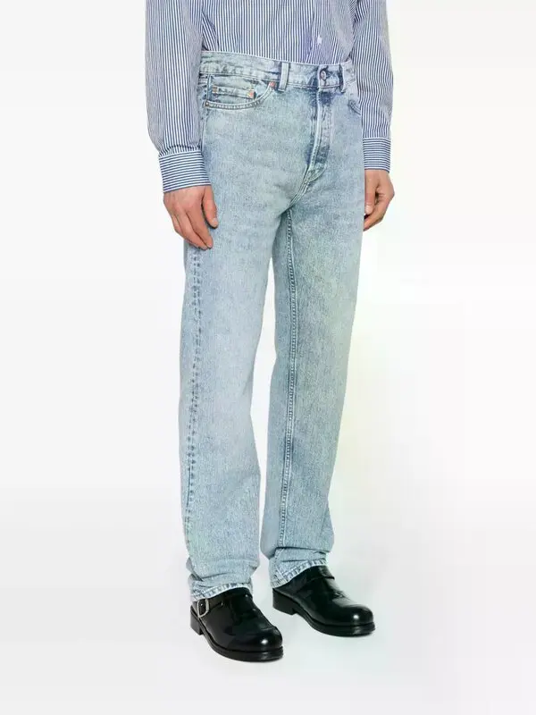 Our Legacy First Cut Mid-rise Straight-leg Jeans