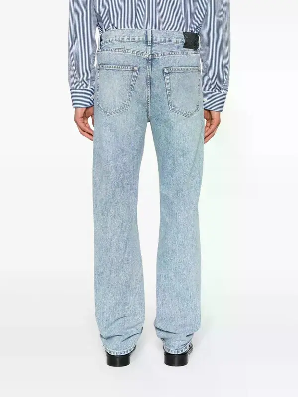 Our Legacy First Cut Mid-rise Straight-leg Jeans