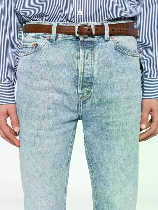 Our Legacy First Cut Mid-rise Straight-leg Jeans
