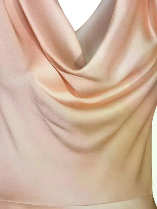 Blumarine Satin Midi Dress