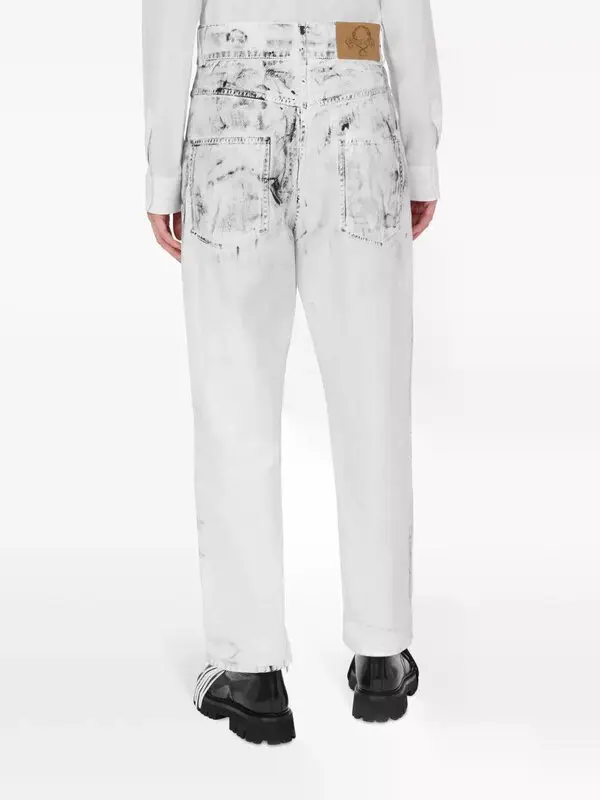 Moschino Distressed-effect Jeans