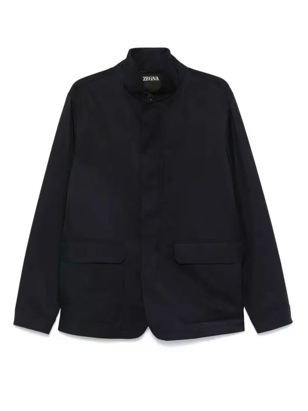 Zegna Water-repellent Jacket - Blue