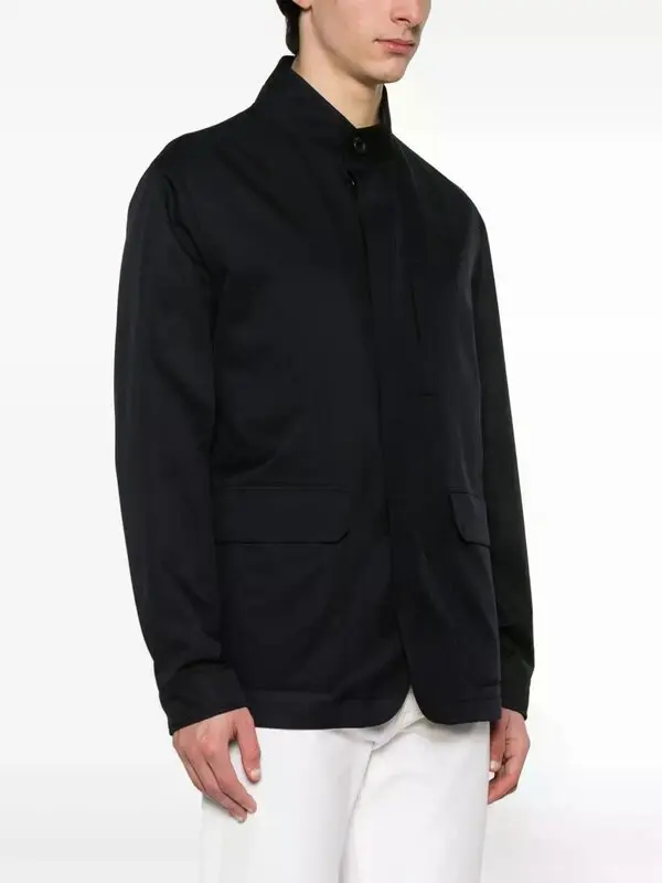 Zegna Water-repellent Jacket - Blue