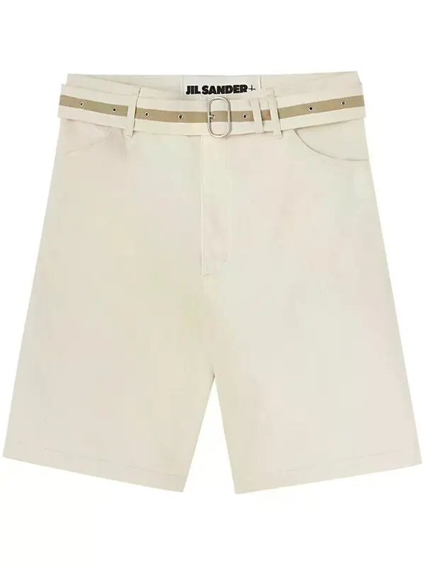 JIL SANDER Belted Bermuda Shorts