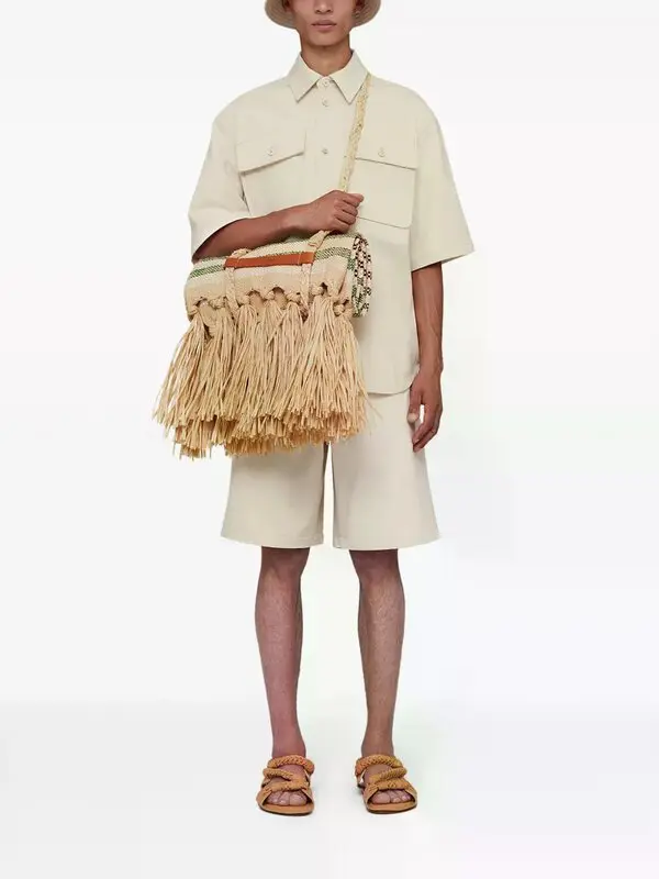JIL SANDER Belted Bermuda Shorts