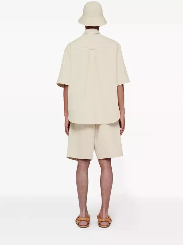 JIL SANDER Belted Bermuda Shorts