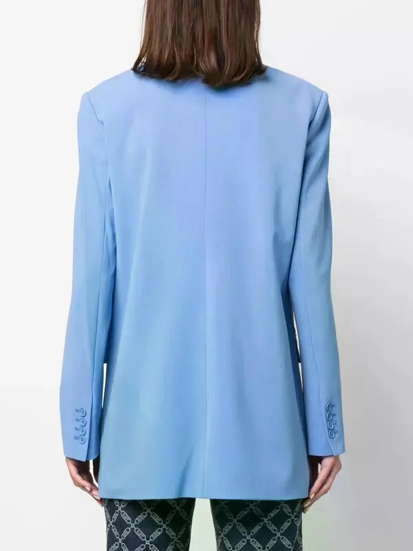 Michael Kors Notched-lapel Single-breasted Blazer - Blue