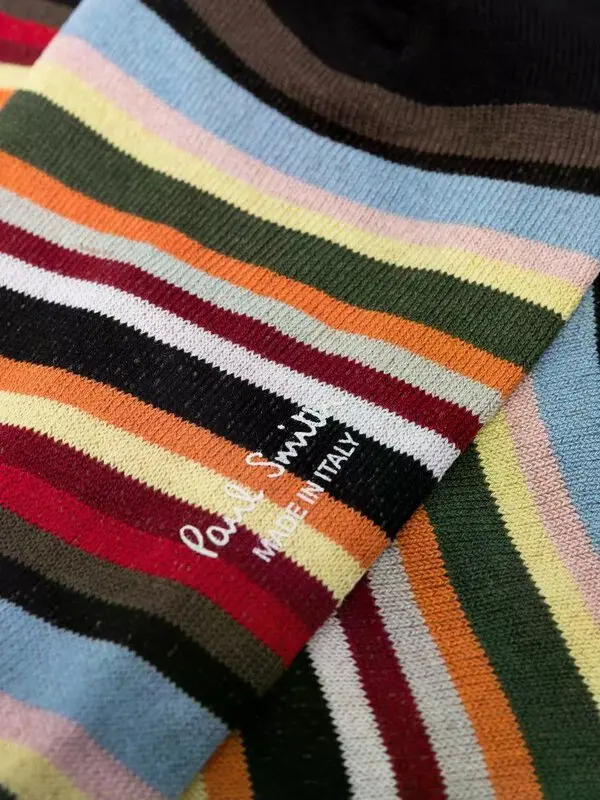 Paul Smith All-over Stripe-print Socks