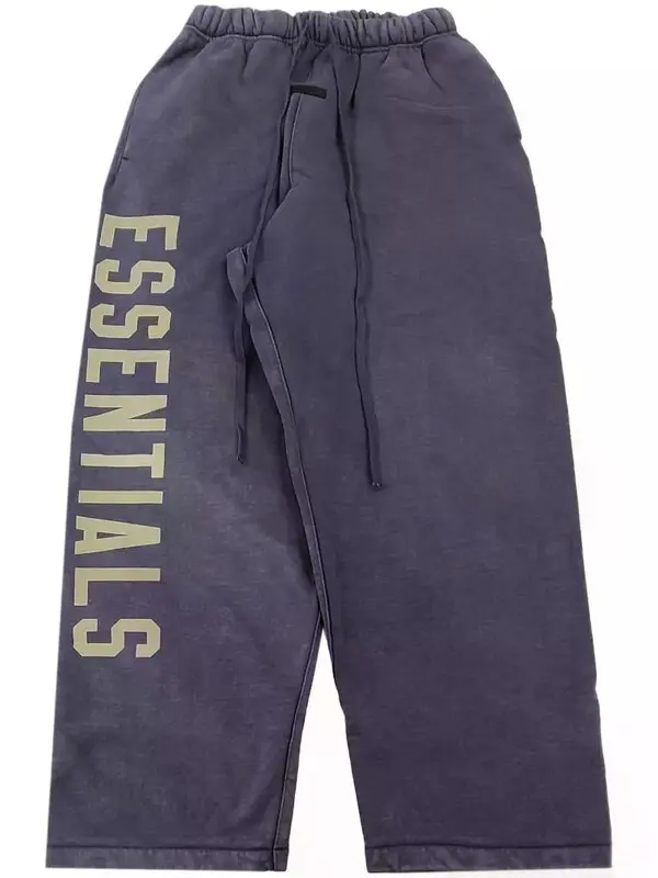 Fear Of God Logo-print Track Pants - Blue