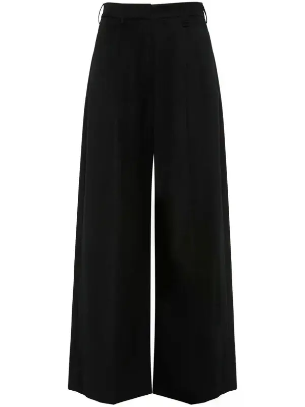 Simone Rocha Pleated Wide-leg Trousers