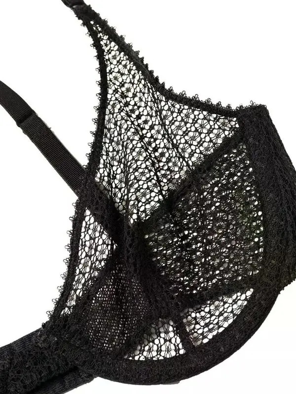 Kiki De Montparnasse Crochet Demi Bra