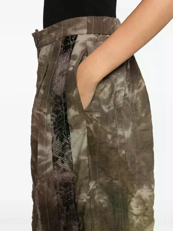 CHIAHUNG SU Patchwork Dyed Pants