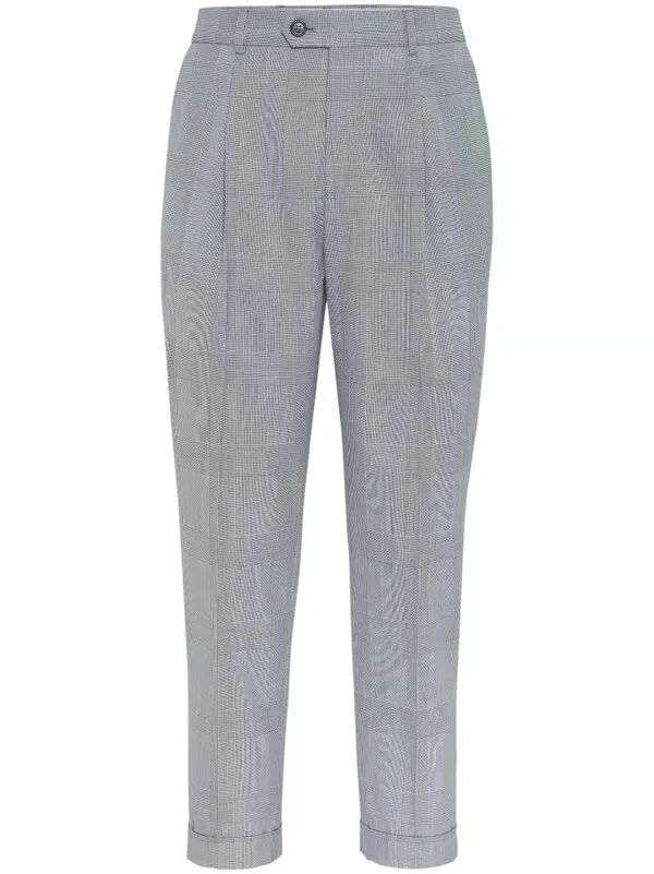 Brunello Cucinelli Straight-leg Wool Trousers
