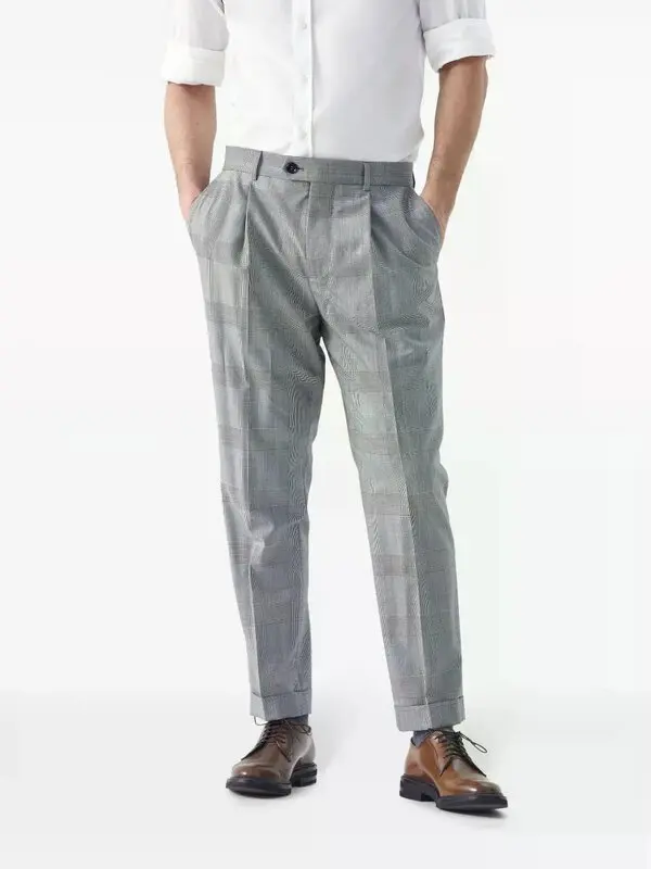 Brunello Cucinelli Straight-leg Wool Trousers