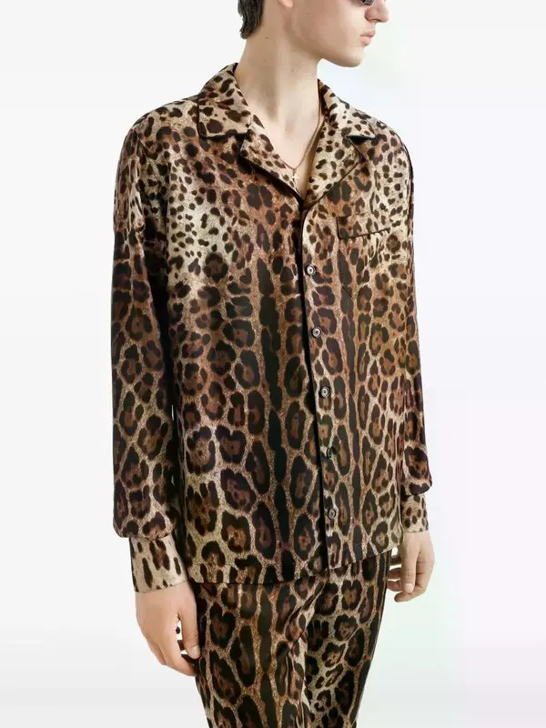 Dolce & Gabbana Leopard-print Shirt