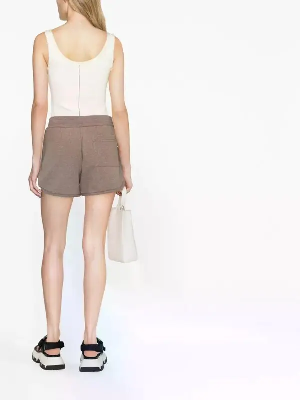 JIL SANDER Drawstring Cotton Shorts
