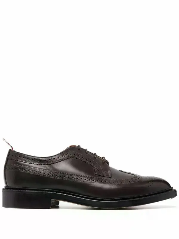 Thom Browne Goodyear Classic Longwing Derby Shoes - Brown