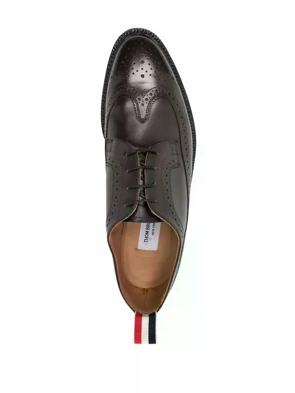 Thom Browne Goodyear Classic Longwing Derby Shoes - Brown