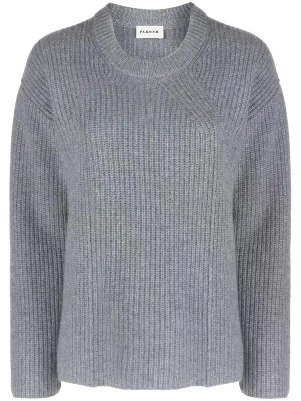 P.a.r.o.s.h Ribbed-knit Cashmere Jumper