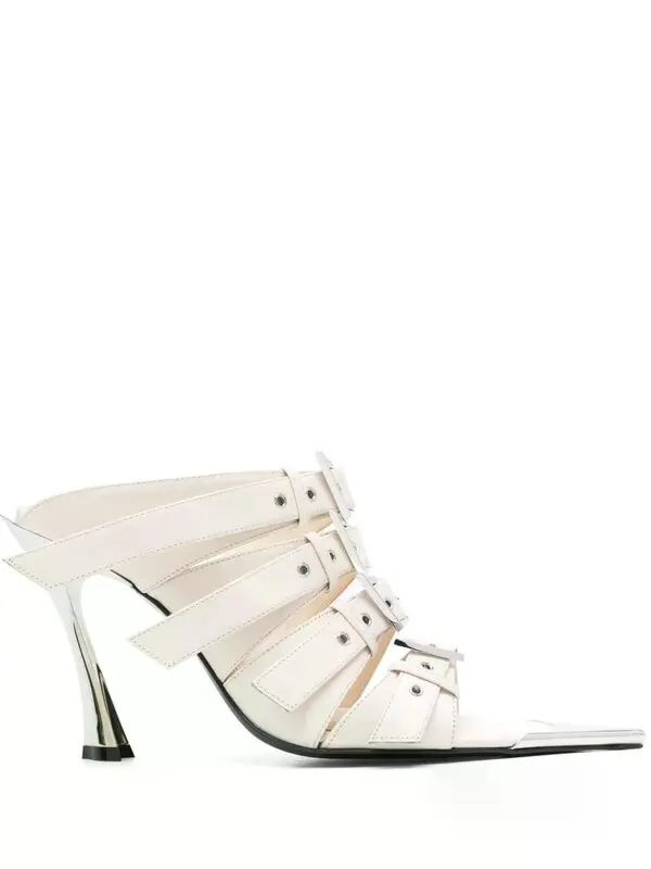 MUGLER 95mm Fang Sandals