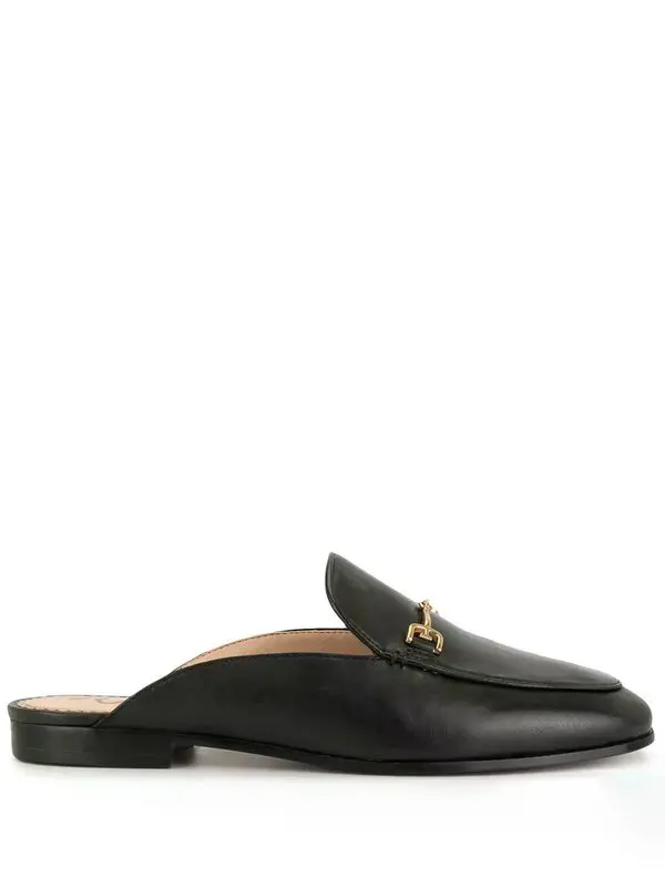 Sam Edelman Linnie Bit Flat Mules - Black