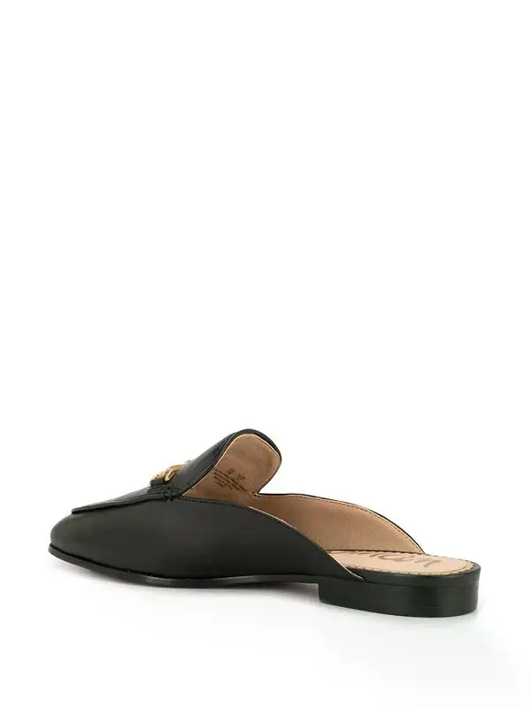 Sam Edelman Linnie Bit Flat Mules - Black