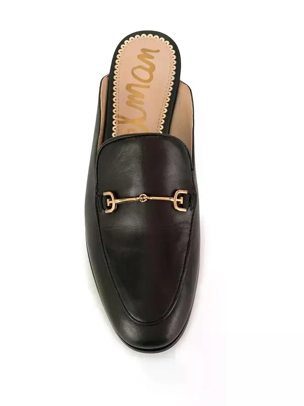 Sam Edelman Linnie Bit Flat Mules - Black