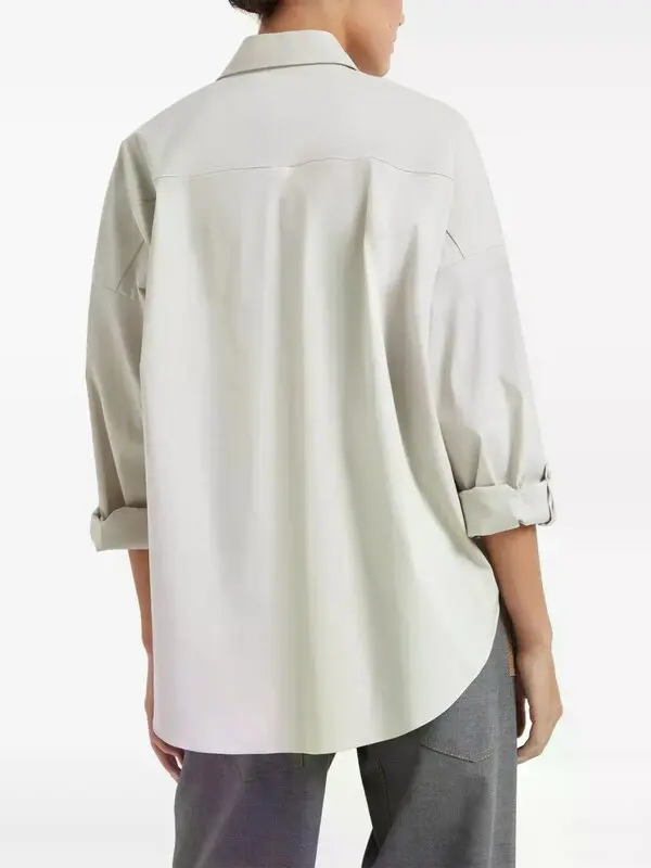 Brunello Cucinelli Monili-embellished Shirt