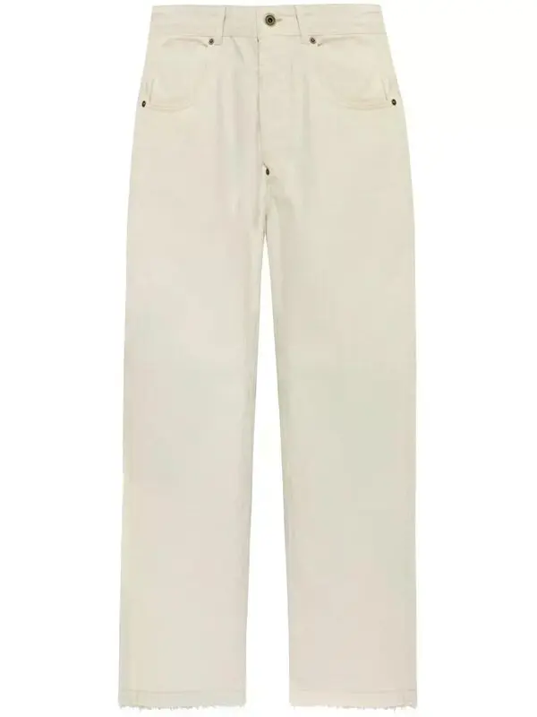 MAISON MARGIELA Buckled Straight Jeans