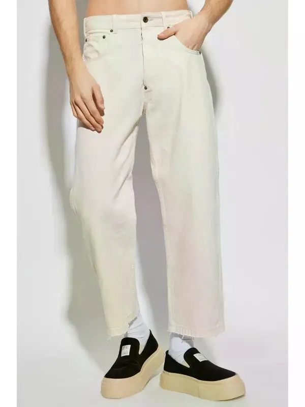 MAISON MARGIELA Buckled Straight Jeans