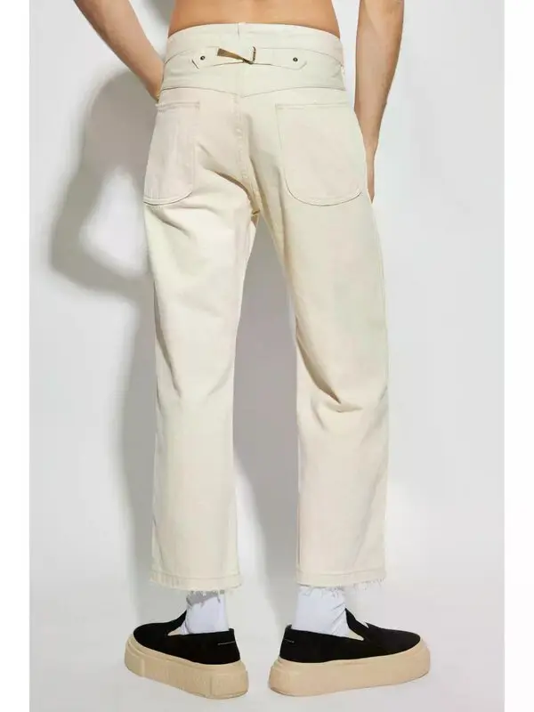 MAISON MARGIELA Buckled Straight Jeans