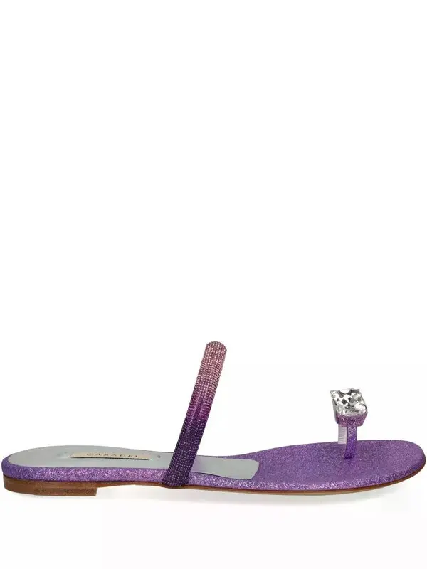 Casadei Ring-detail Slides
