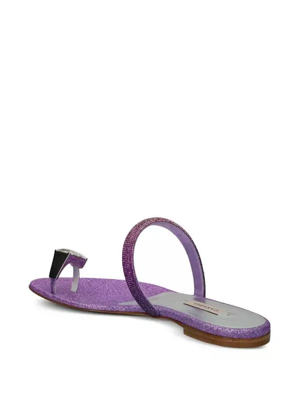 Casadei Ring-detail Slides