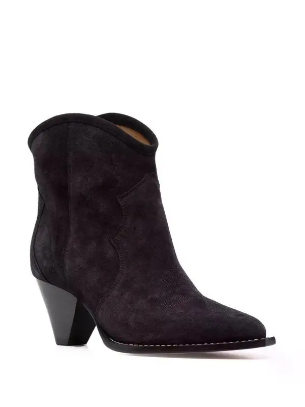 Isabel Marant Étoile Darizo Pointed-toe Suede Boots