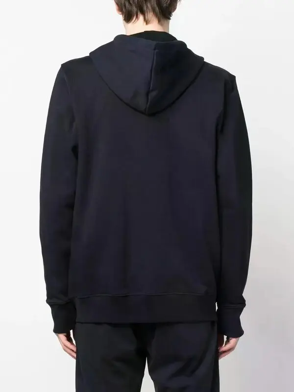 Paul Smith Zipped Organic Cotton Hoodie