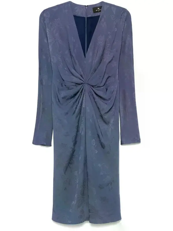 Etro Jacquard Midi Dress